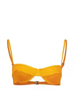HAIGHT. Underwired Demi-cup Bikini Top - Orange