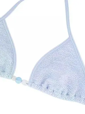 Hunza G Gina Beaded Crinkle Bikini