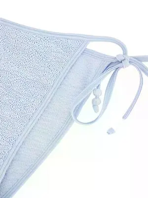 Hunza G Gina Beaded Crinkle Bikini