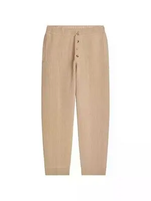 Dries Van Noten Wool Pants - Neutrals