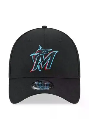 New Era 39thirty Miami Marlins Baseball Cap - Black