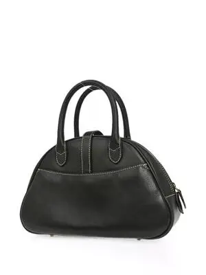 Dior 2004 Double Saddle Shoulder Bag - Black