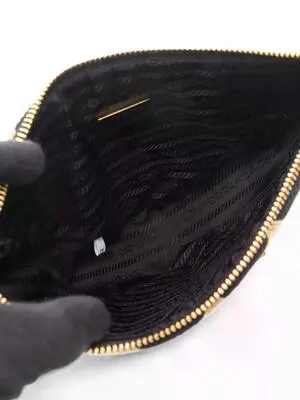 Prada 2010s Triangle Shoulder Bag