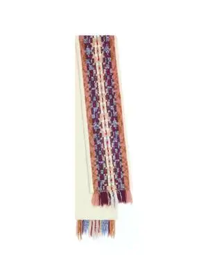 Dries Van Noten Jacquard Wool Scarf - Neutrals