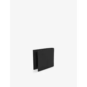 BOSS Logo-deed Trifold Leather Wallet