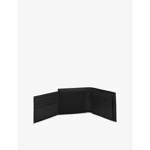BOSS Logo-deed Trifold Leather Wallet