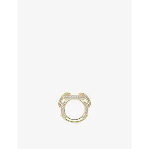 Messika Groove Gold 3.25ct Diamond Cocktail Ring