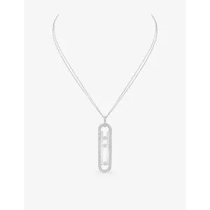 Messika Move 10th Medium 18ct Gold And 1.15ct Diamond Necklace