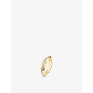 Messika Messika Moderniste 18ct Gold And 0.15ct Diamond Ring Yellow