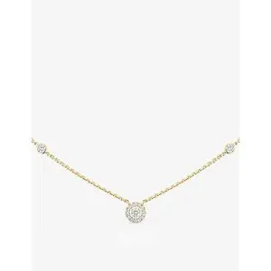 Messika Joy Xs 0.19ct Diamond Gold Necklace - Yellow