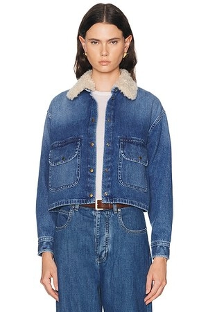 Moncler Button Up Jacket - Blue
