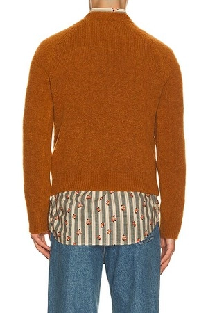 Dries Van Noten Melbourne Sweater - Rust