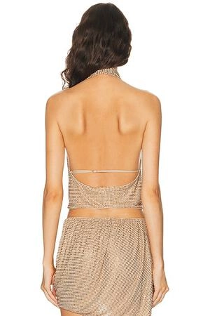 HAELO Cowl Halter Top