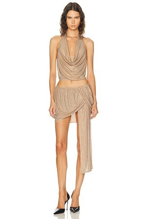 HAELO Cowl Halter Top