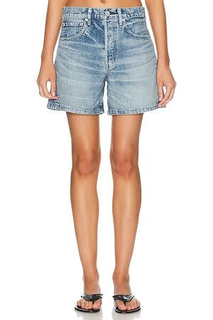 Moussy Vintage Harrisburg Short Long Denim Shorts