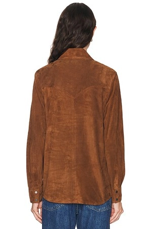 TWP Suede Leather Shirt