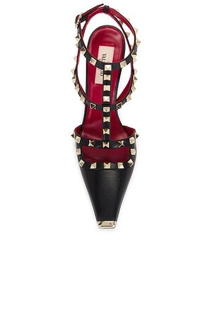 Valentino Garavani Rockstud Ankle Strap Pump