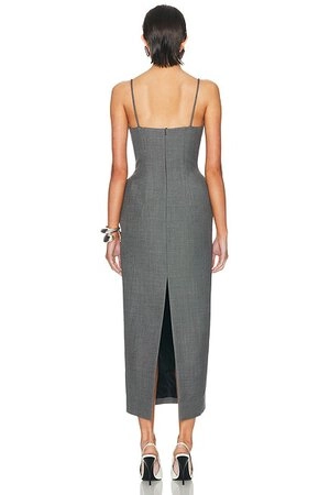 Magda Butrym Bustier Midi Dress