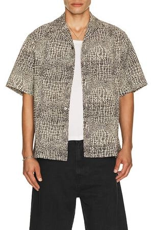 WACKO MARIA Wolf's Head 50's Short Sleeve Shirt Type 3