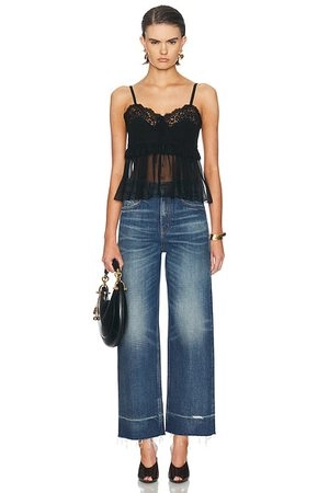Chloé Sheer Lace Cami Top