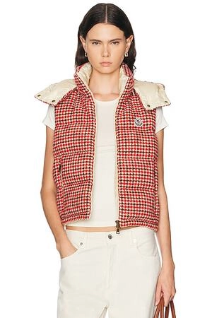 Moncler Niverolle Vest - Check Print