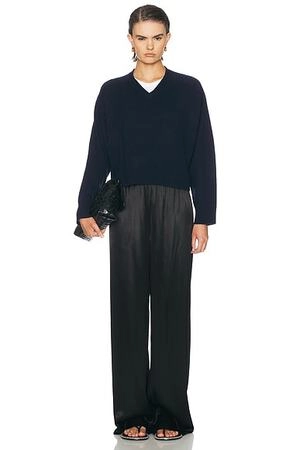 Loulou De Saison Anzor V-neck Saddle-sleeve Sweater