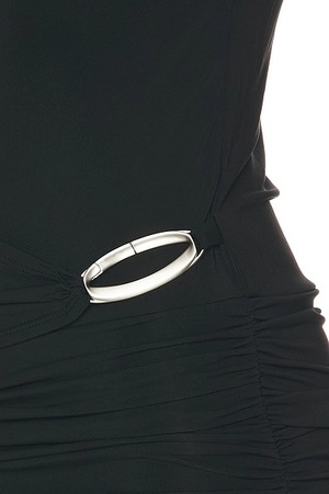 HAELO Asymmetric Cowl Mini Dress