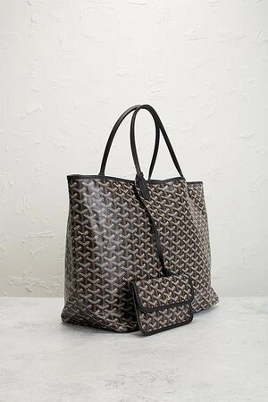 Goyard Saint Louis Gm Tote Bag - Black