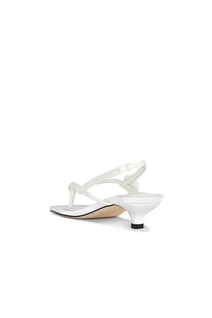 TOTEME Slingback Satin Heeled Flip Flop
