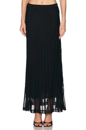 TOM FORD Micro Sequins Evening Skirt