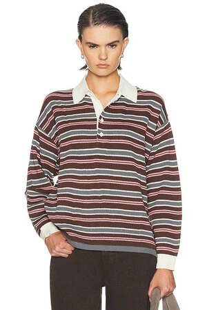 The Upside Wonder Knit Polo Top