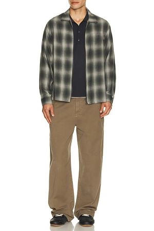 THISISNEVERTHAT Nep Check Zip Shirt
