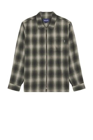 THISISNEVERTHAT Nep Check Zip Shirt