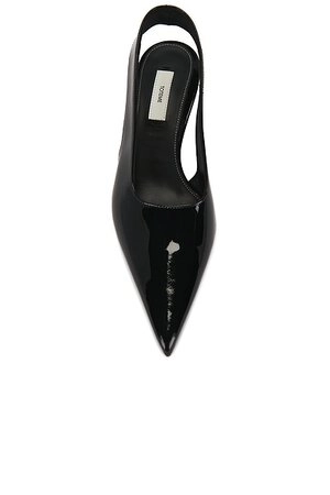 TOTEME Classic Patent Slingback Heel