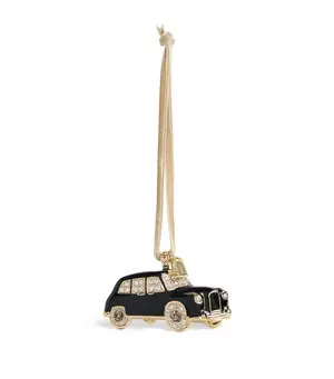 JOANNA BUCHANAN London Taxi Tree Decoration - Black