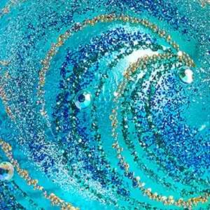 Harrods Glitter Wave Bauble