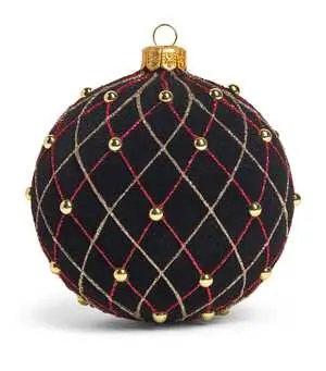 Harrods Embellished Criss-cross Bauble