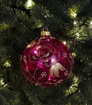 Harrods Floral Bauble
