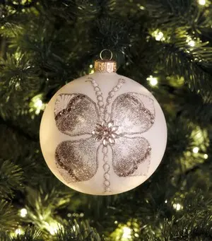 Harrods Glitter Butterfly Bauble