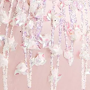 Harrods Frosted Sequin Bauble