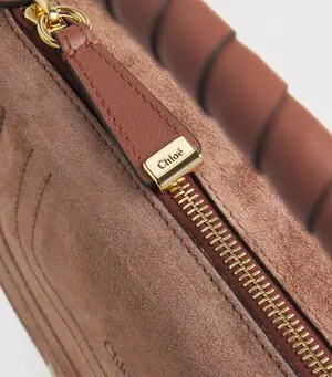 Chloé Mini Suede Marcie Shoulder Bag