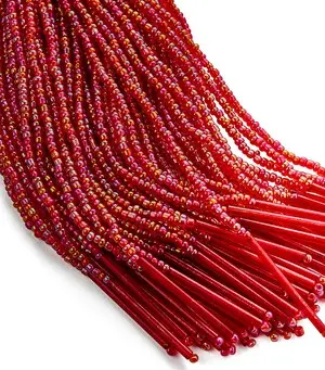 Harrods Beaded Tassel Tree Decoration