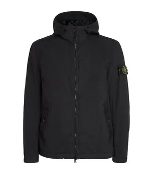 Stone Island Nylon Crinkle Reps Jacket - Black