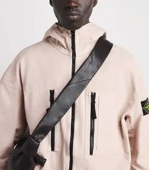 Stone Island Organic Cotton Ripstop Hooded Overshirt