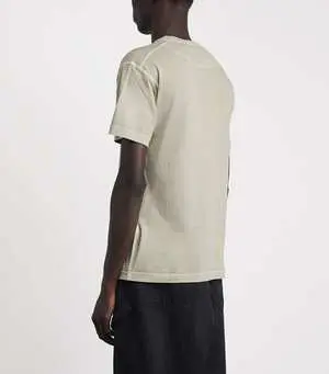 Stone Island Cotton Logo T-shirt - Beige