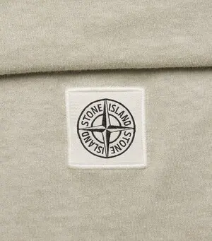 Stone Island Cotton Logo T-shirt - Beige