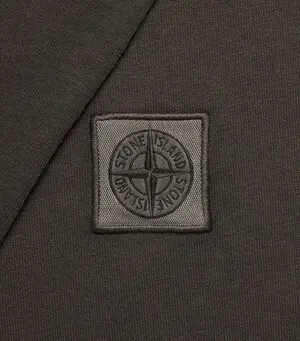 Stone Island Cotton Logo T-shirt - Black