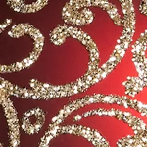 Harrods Glass Embellished Bauble