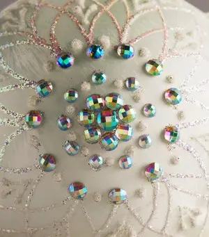 Harrods Crystal-embellished Flower Bauble