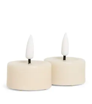 DELUXE HOMEART Led Tealight Candles - Neutral